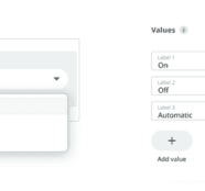 Value Drop Down Widget - Electronics-Lab.com