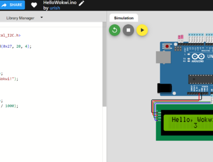 Arduino Uno Hello World Example - Electronics-Lab.com