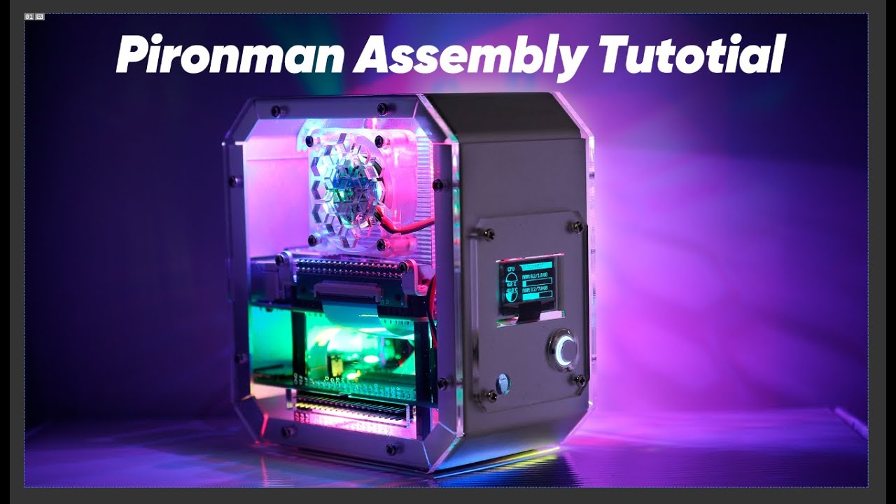 Introducing Pironman Mini PC case for Raspberry Pi 4 - Electronics-Lab.com Introducing Pironman Mini PC case for Raspberry Pi 4 - Electronics-Lab.com