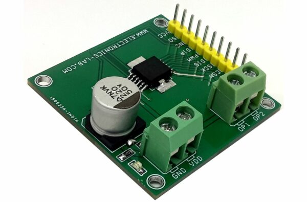 6A H-Bridge with PWM-DIR input and SPI Interface - Electronics-Lab
