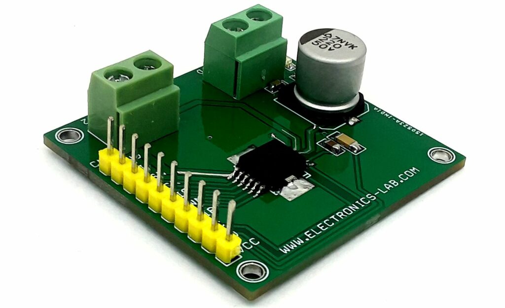 6A H-Bridge with PWM-DIR input and SPI Interface - Electronics-Lab