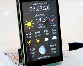 ESP32 WiFi Colour Display Kit Grande 2 - Electronics-Lab.com