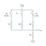 Figure 2 _weighted-resistor decoder - Electronics-Lab.com