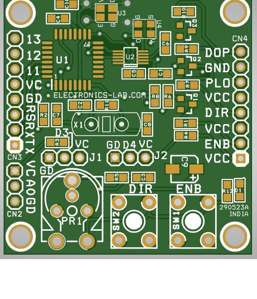 PCB GRB TOP - Electronics-Lab.com