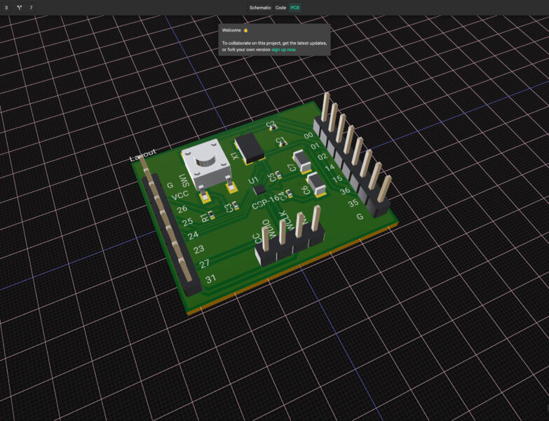 PCB-Layout-for-HC32L110B6YA-CSP16-breakout-board-Discover-the ...