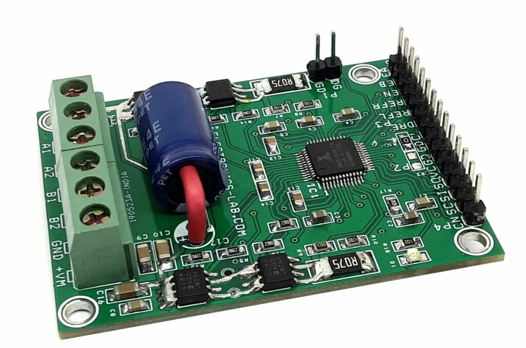 High Power Bipolar Stepper Motor Driver with SPI Interface ...