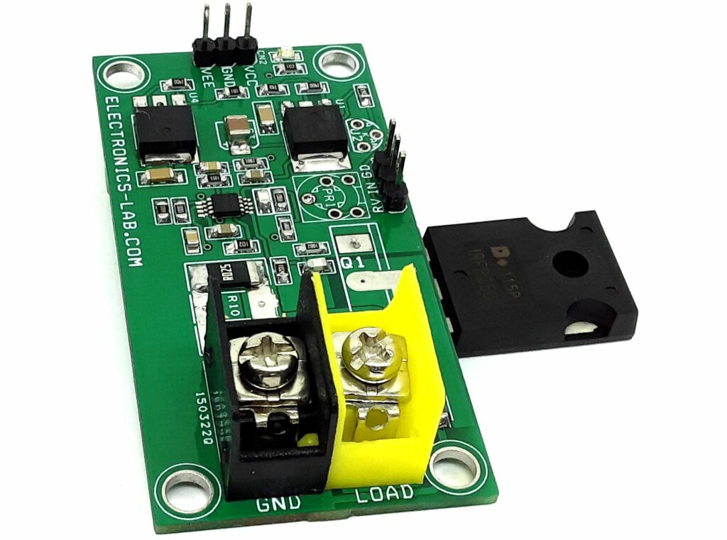 DC Electronic Load - 1A - Electronics-Lab