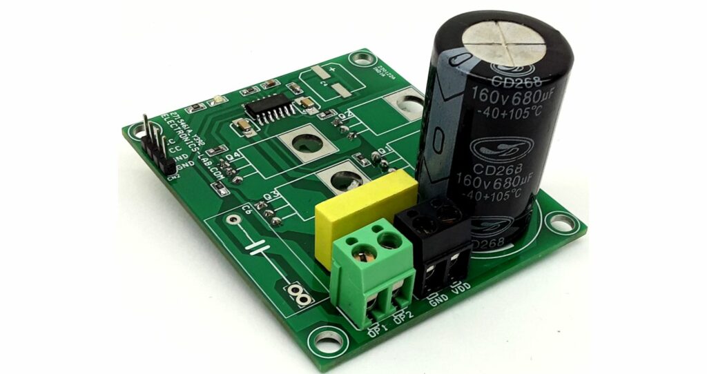 Self-Oscillating Full-Bridge Using IRS2453 - Electronics-Lab