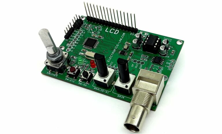 Function Generator Using AD9833 DDS - Arduino Compatible - Electronics-Lab