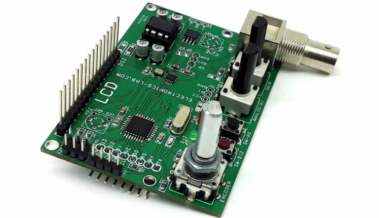 Function Generator Using AD9833 DDS - Arduino Compatible - Electronics-Lab