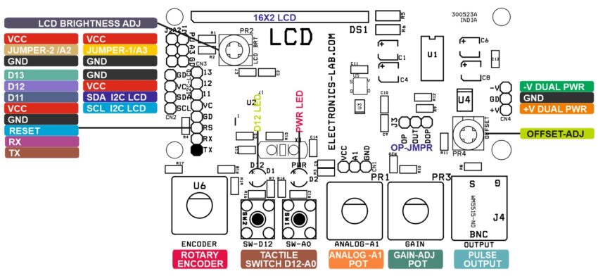Function Generator Using Ad9833 Dds Arduino Compatible Electronics