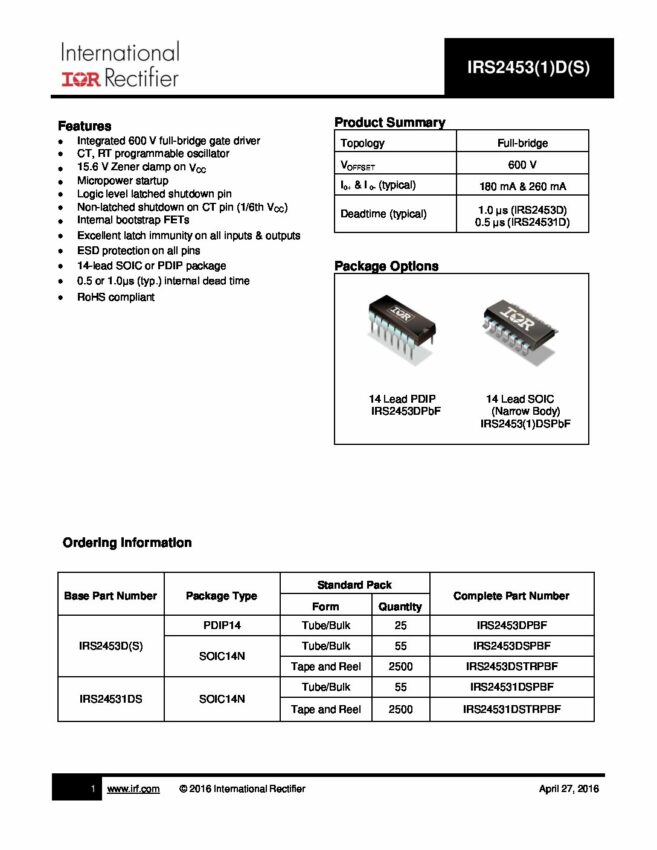 Infineon_IRS2453D_DataSheet_v02_00_EN-3166688 - Electronics-Lab