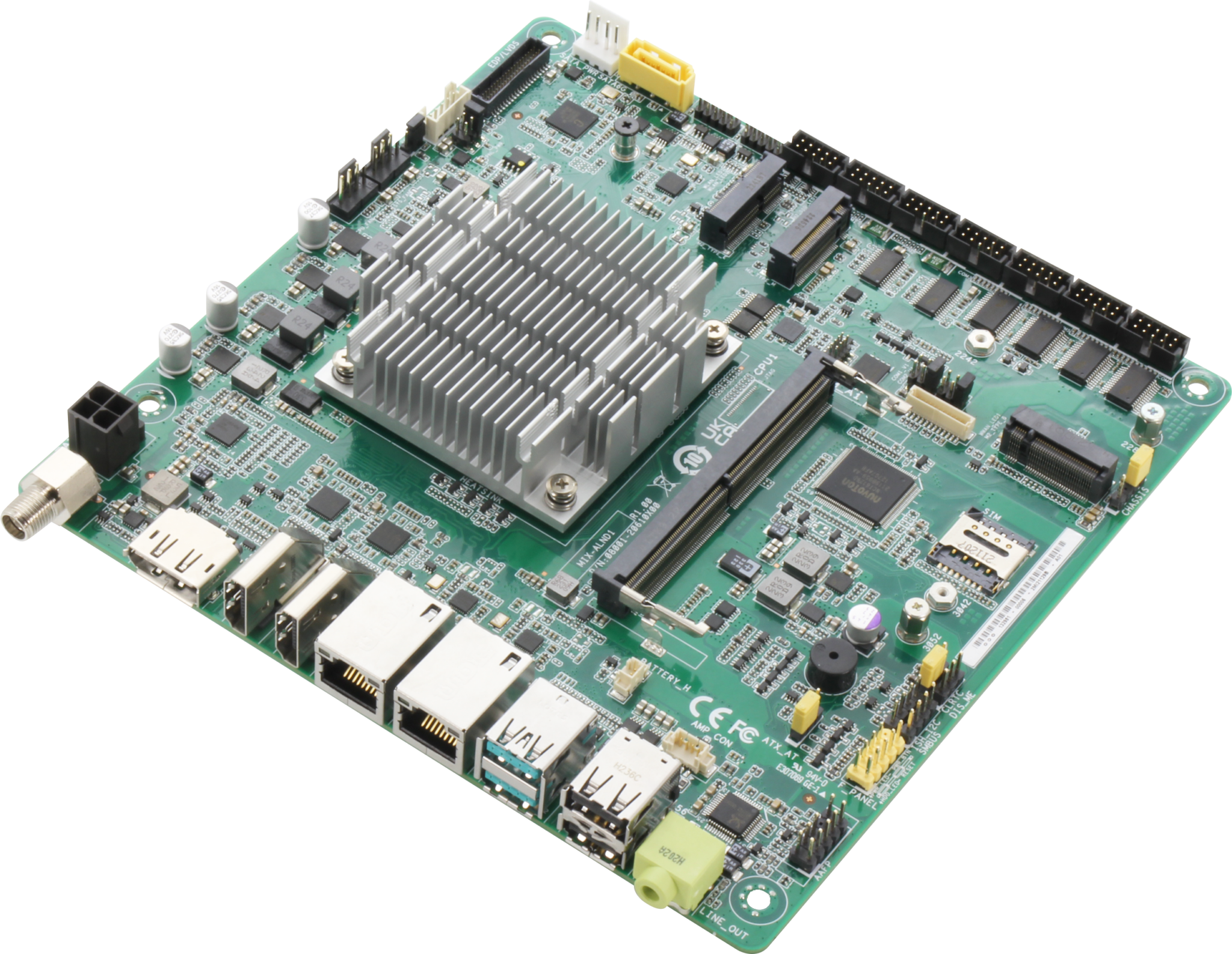 AAEON Launch MIX-ALND1, an Intel Processor N-series Powered Mini-ITX ...