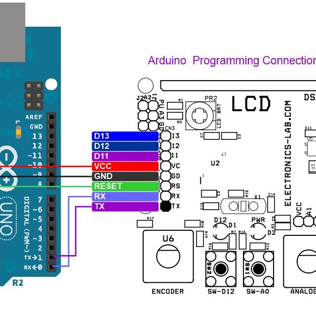 Arduino Programing Connector Electronics