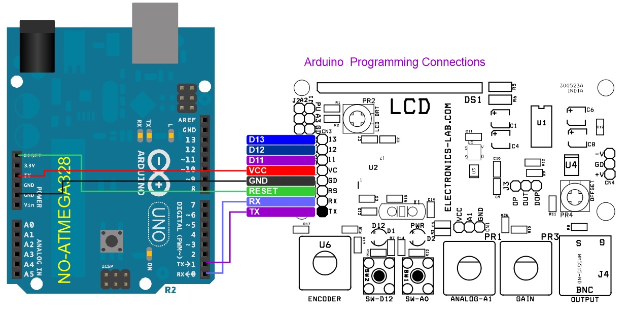 Arduino Programing Connector Electronics