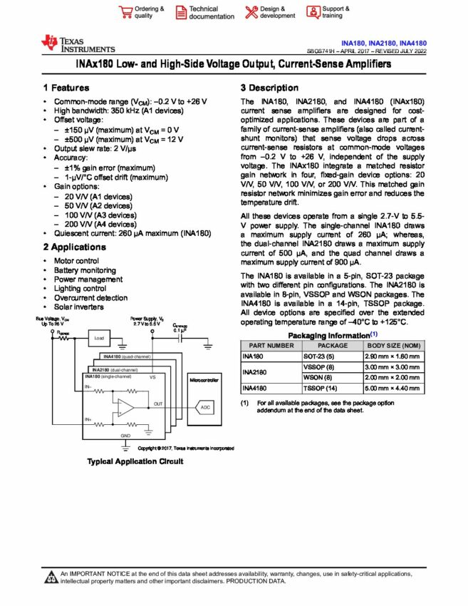 ina180 - Electronics-Lab.com