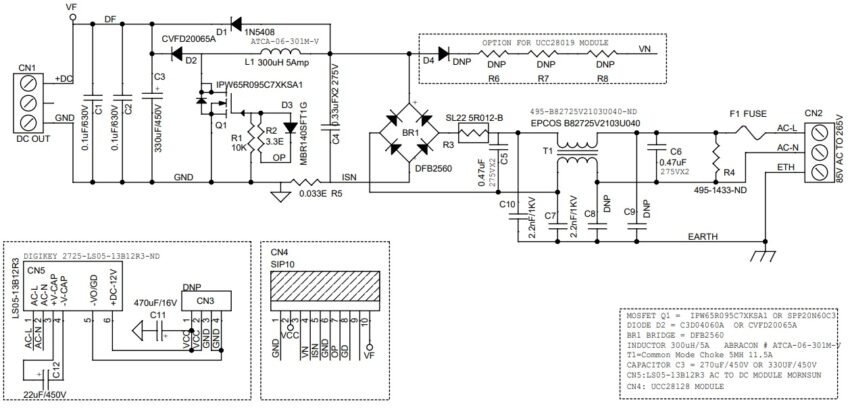 350W Power Factor Boost Converter for Inverter-Fed BLDC and PMSM Motors ...