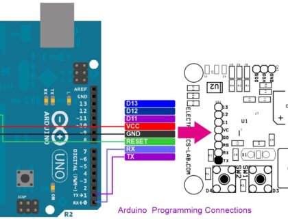 Arduino Programing Connections - Electronics-Lab.com