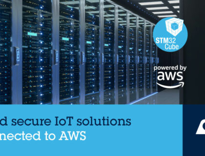 STMicroelectronics software for STM32-powered edge devices connecting to AWS IoT Core ...