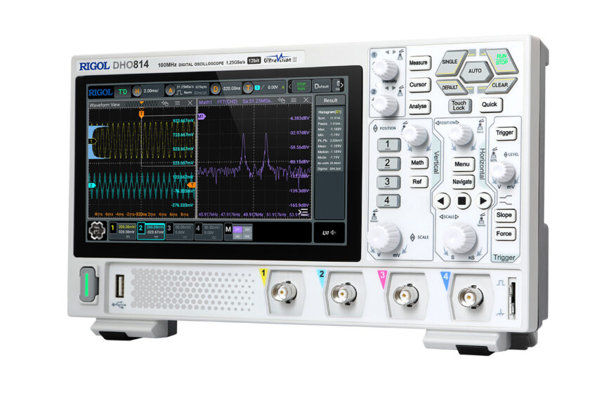 Economical 12-bit Rigol DHO800/900 Oscilloscope Series - Electronics-Lab