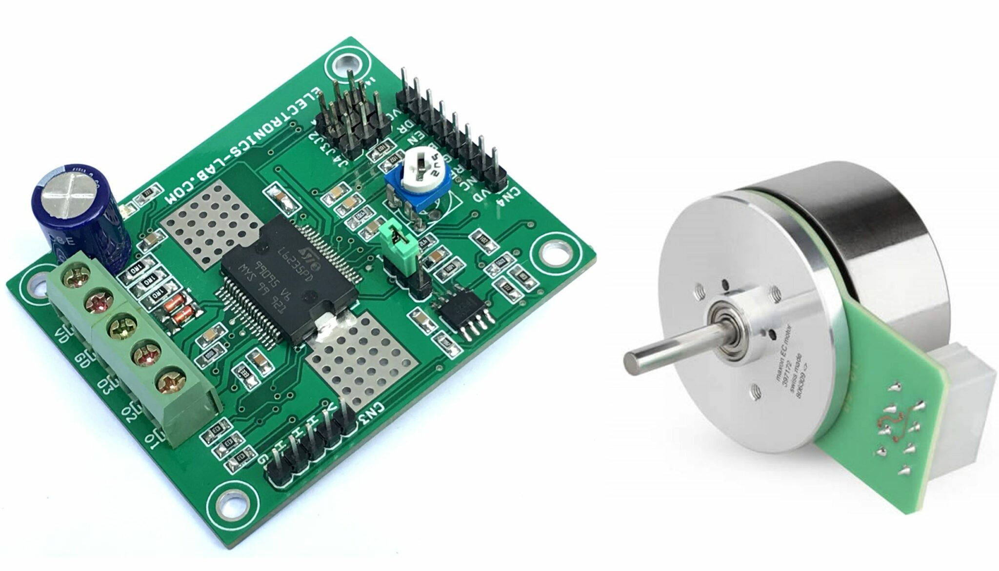 3 Phase Brushless Motor Driver using L6235 - Electronics-Lab
