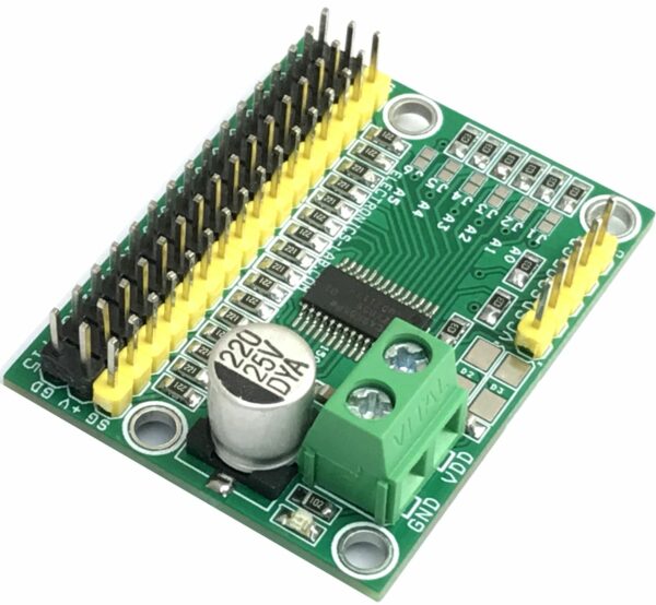 16 Channel RC Servo Driver with I2C Interface - Electronics-Lab