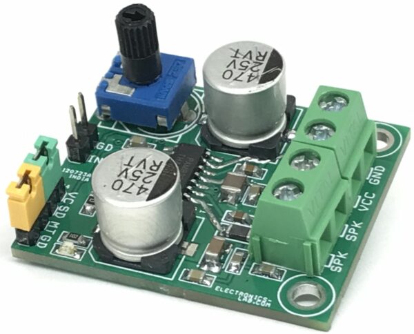 Hi-Efficient 20W Mono Class-D Audio Amplifier - Electronics-Lab