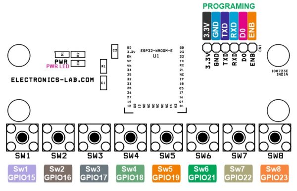 8 Channel ESP32 Remote Control - Electronics-Lab