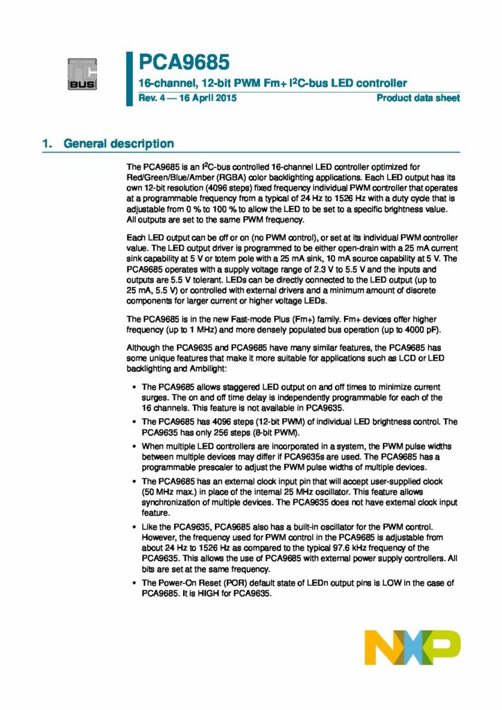 PCA9685 - Electronics-Lab.com