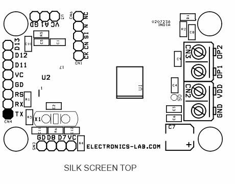 PCB_silk_top - Electronics-Lab.com