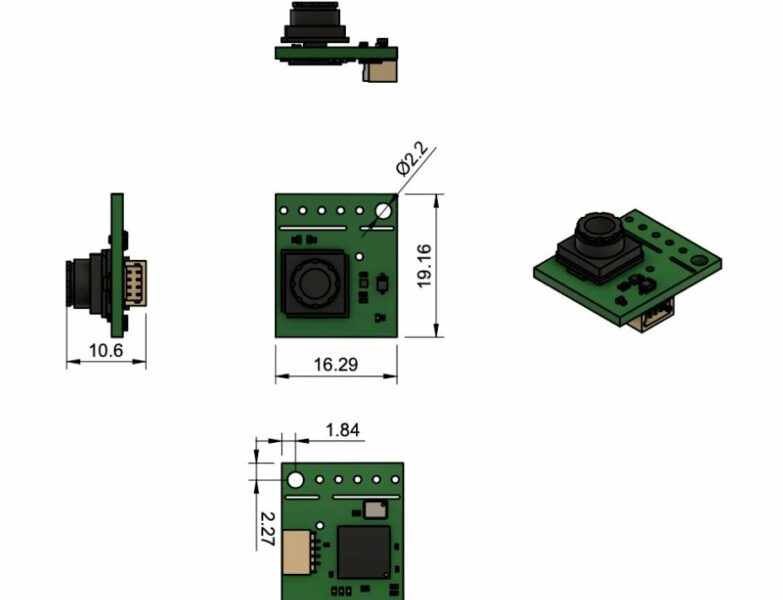 Tiny-Code-Reader-dimensions - Electronics-Lab.com