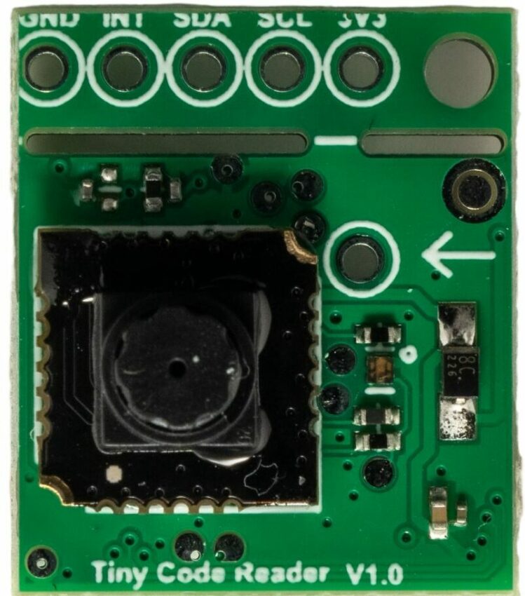 A Glimpse Into The Future Of Qr Code Reading With Useful Sensors Tiny Code Reader Electronics