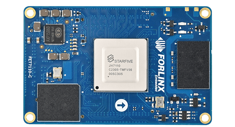 FET7110-C System on Module(SoM) with RISC-V StarFive JH7110 Processor ...