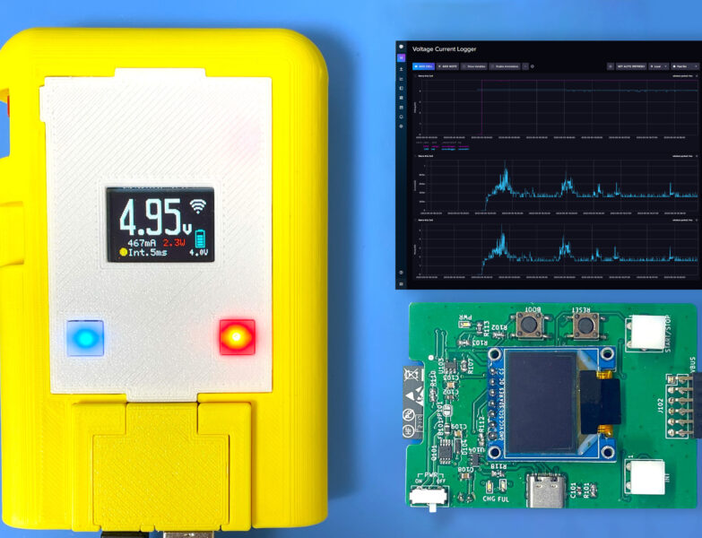 voltage-current-logger - Electronics-Lab.com