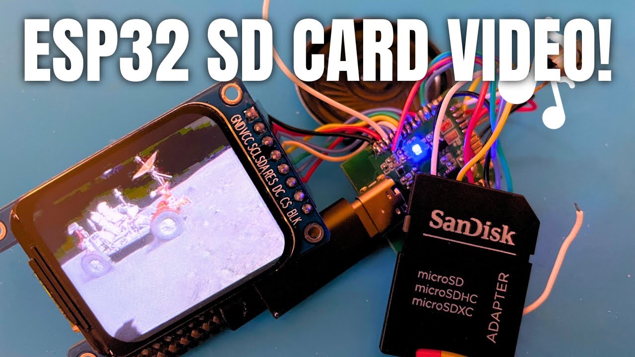 From Microcontroller to Mini TV: Greening’s ESP32 Breakthrough - Electronics-Lab.com