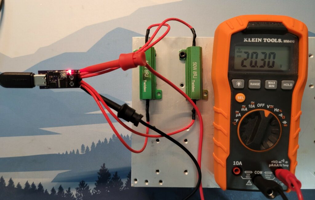 This PD Trigger Board Features a Potentiometer - Adjust Output Voltage ...
