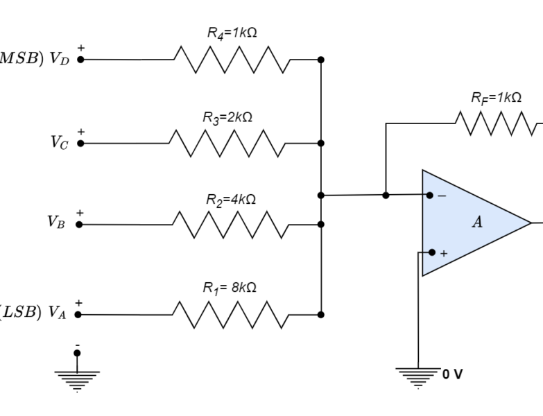 4 Bit Binary Weighted Electronics 9945