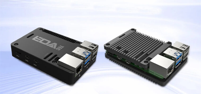 EDATEC fanless cases for the Raspberry Pi 5 SBC - Electronics-Lab