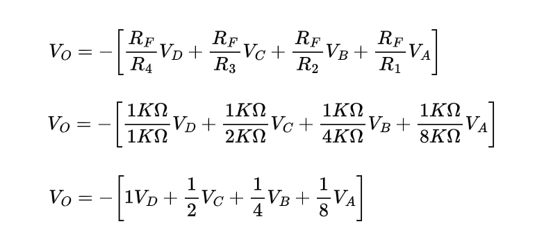 Op-Amp-Vout formula - Electronics-Lab.com