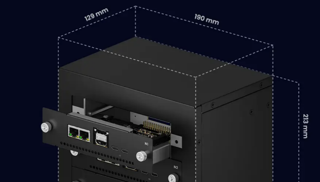 Mixtile Cluster Box can Hold up to four RK3588 SBCs connected Via PCIe - Electronics-Lab