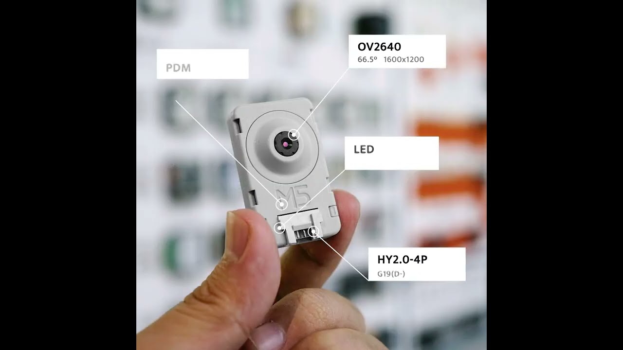 M5Stack CamS3 Features OV2640 Sensor and 66.5° Field of View - Electronics-Lab