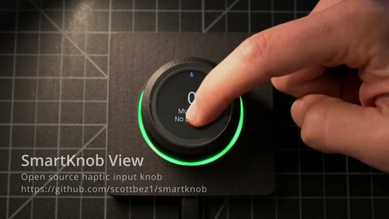 Matouch Is A Esp32 S3 Based Rotary Display Module For Iot Applications