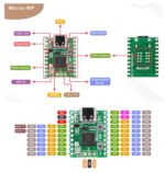 Microflex MCUs Features ESP32 S3, S2, C3, C6, and RPi RP2040 In compact ...