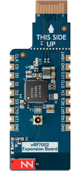 nRF7002 Expansion Board-Plug-in board for adding low-power Wi-Fi 6 capabilities to the Thingy:53 ...