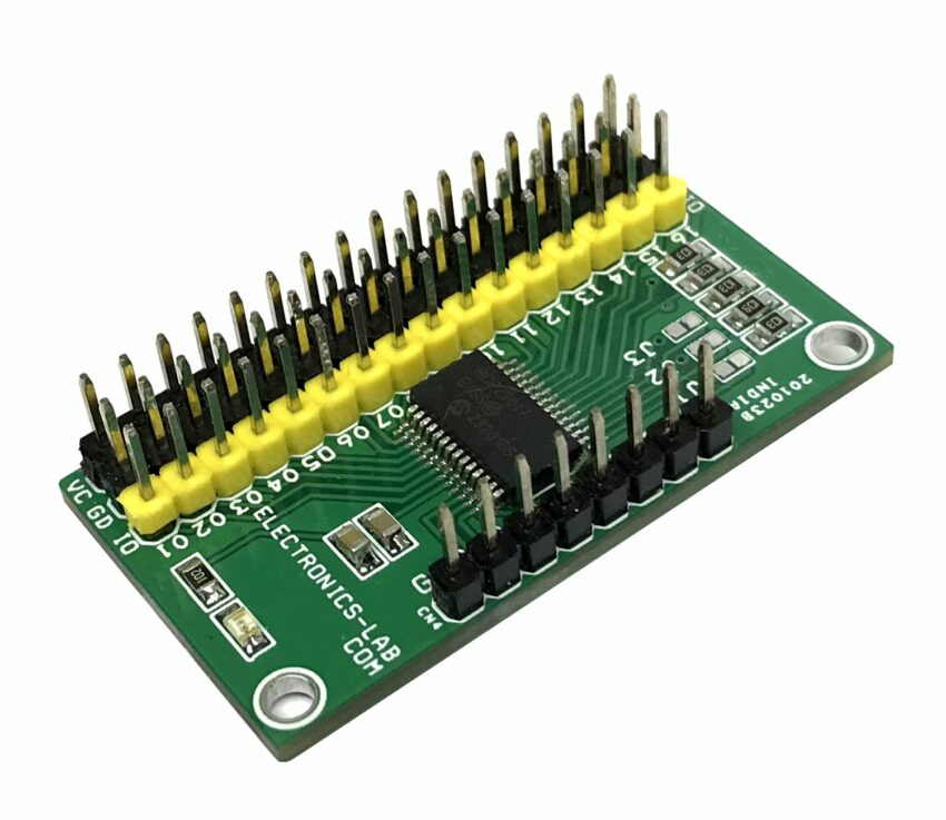 16 Bit I O Expander With Serial Interface Spi Or I2c Electronics