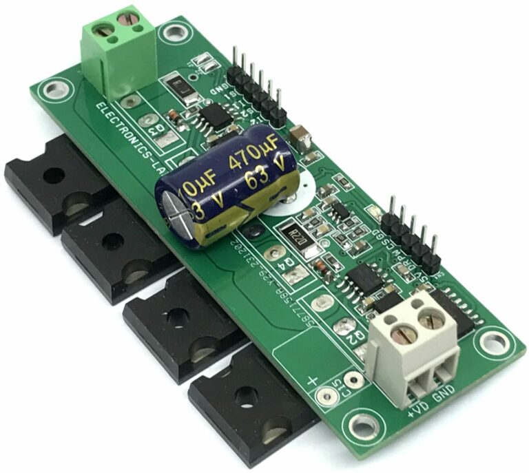 H-Bridge for High Power Brushed DC Motor with Current Sense ...