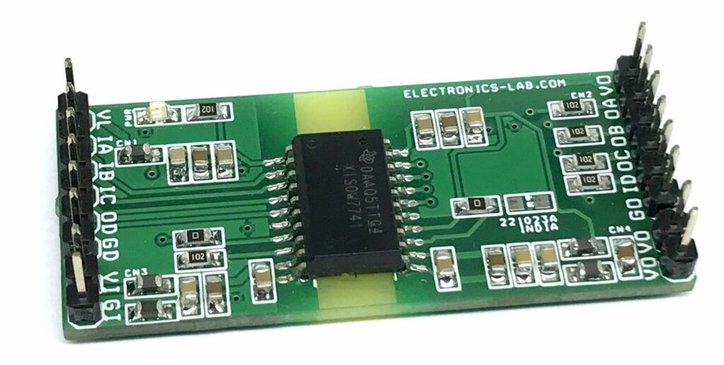Isolator for SPI Interface with Inbuilt DC-DC Converter - Electronics-Lab