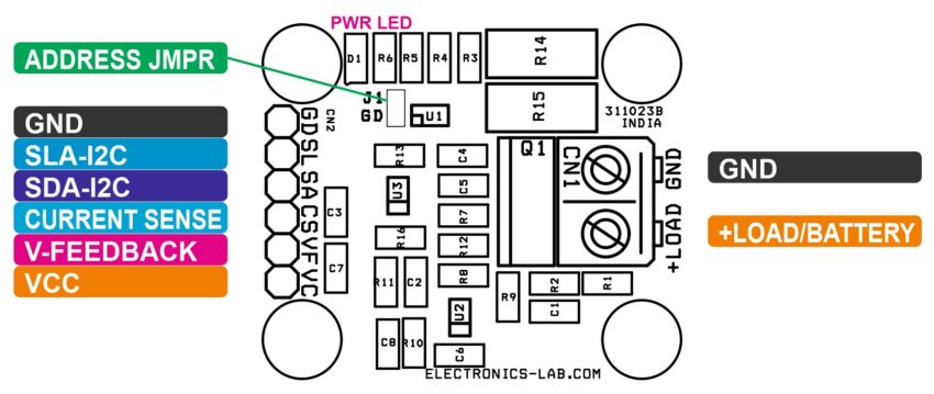 I2C DAC Controlled Electronic Load - Battery Performance Tester ...