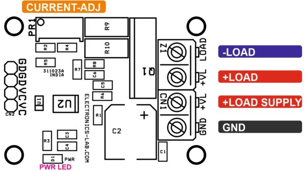 Adjustable Current Source - 0 to 1A - Electronics-Lab
