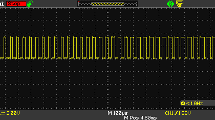Figure 25. SPWM Output Signal - Electronics-Lab.com